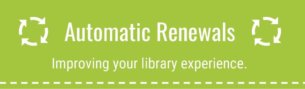 2023 Automatic Renewals - BILL MEMORIAL LIBRARY