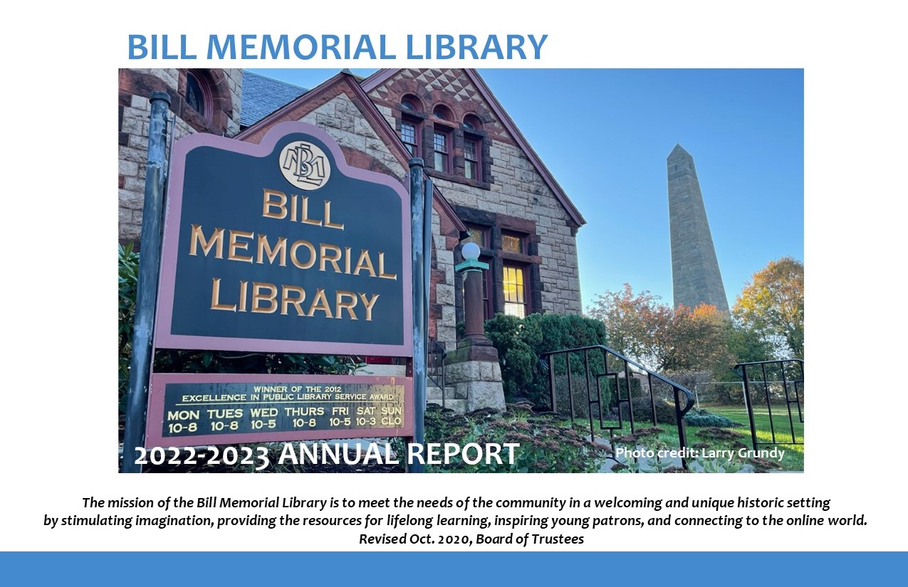 Home - BILL MEMORIAL LIBRARY