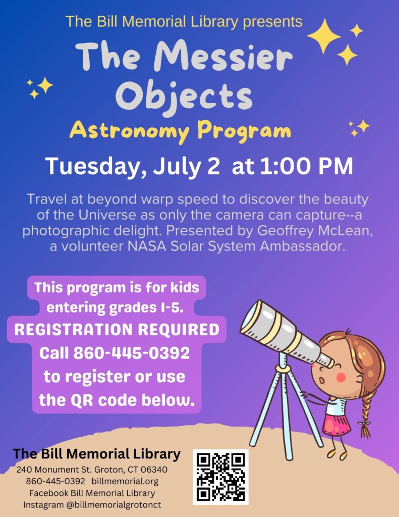 2024 Messier Objects - BILL MEMORIAL LIBRARY