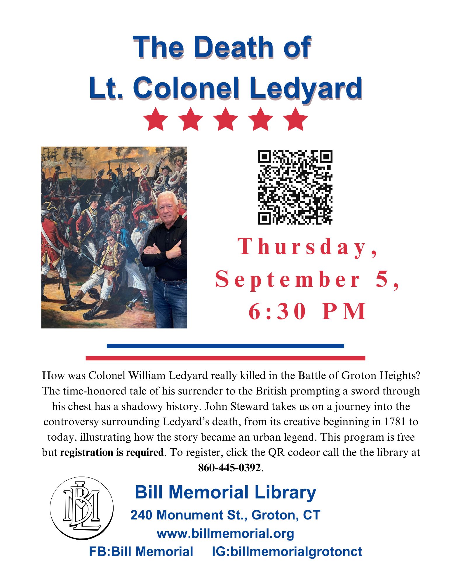 2024 The Death of Lt. Col. William Ledyard – FULL - BILL MEMORIAL LIBRARY