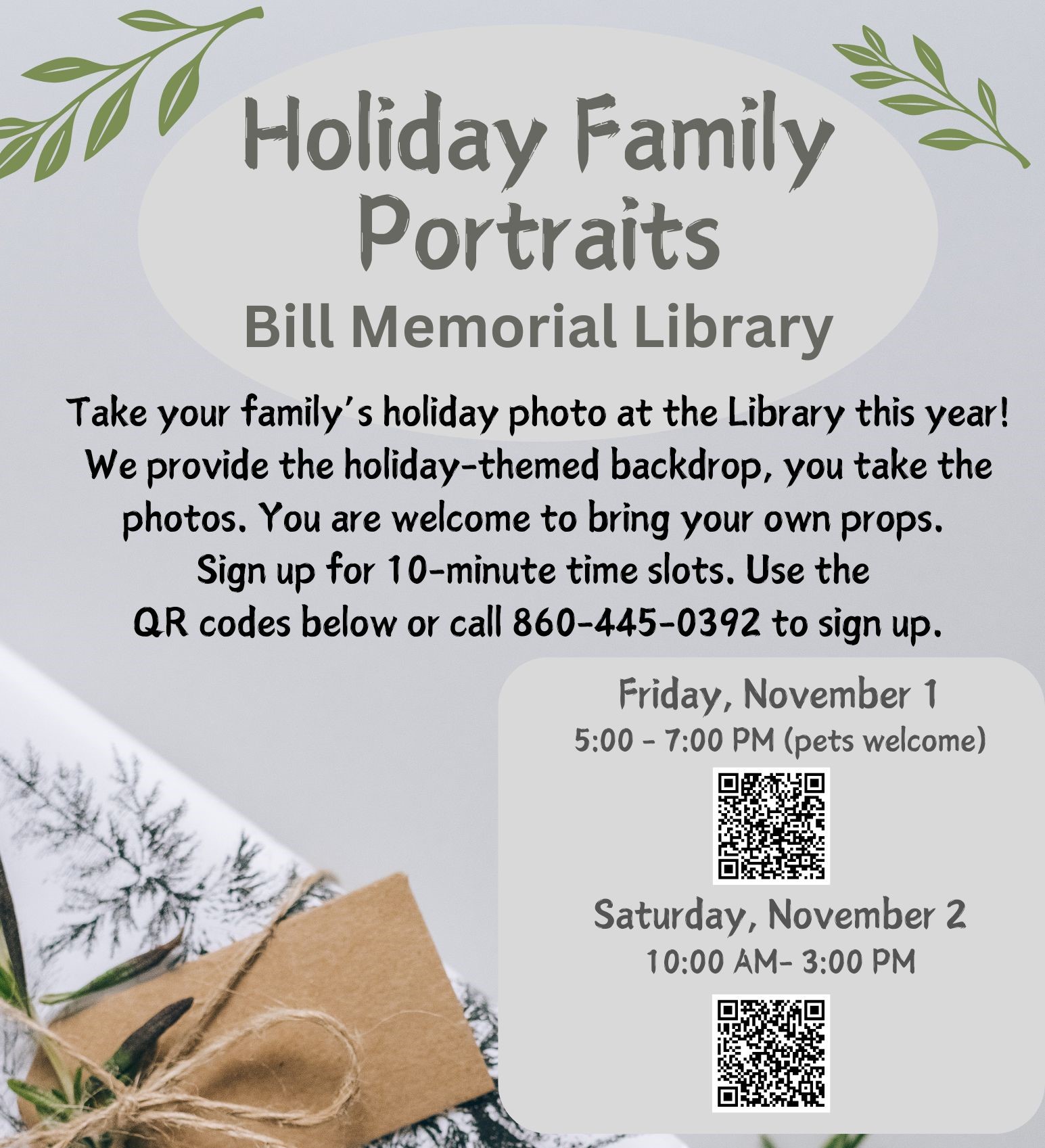 2024 Holiday Photos at the Library - BILL MEMORIAL LIBRARY