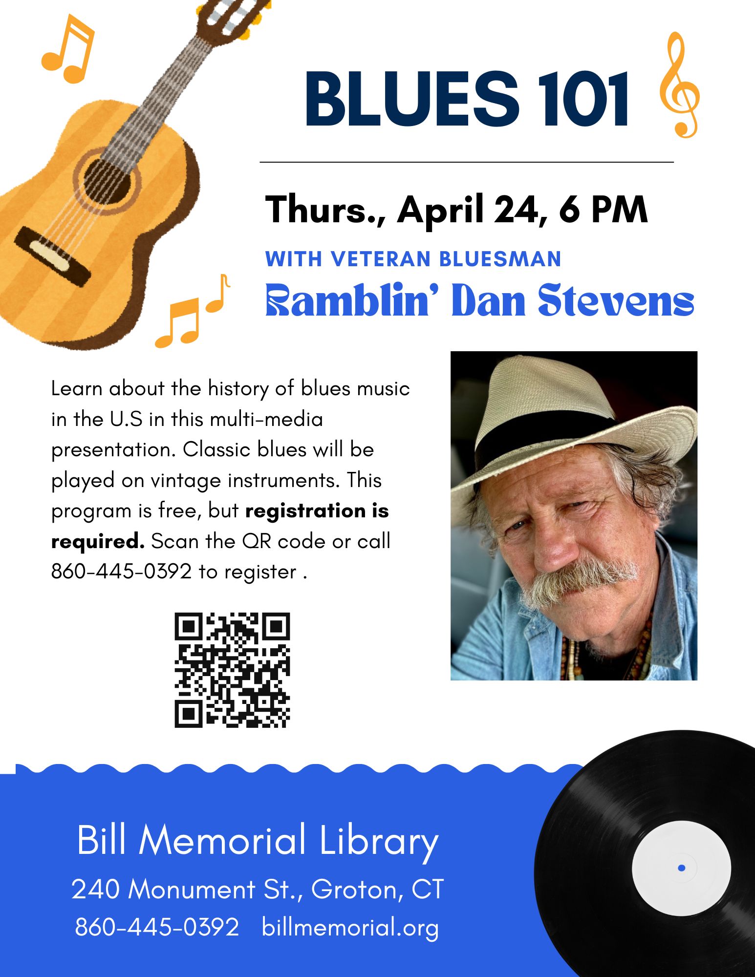 2025 History of the Blues - BILL MEMORIAL LIBRARY