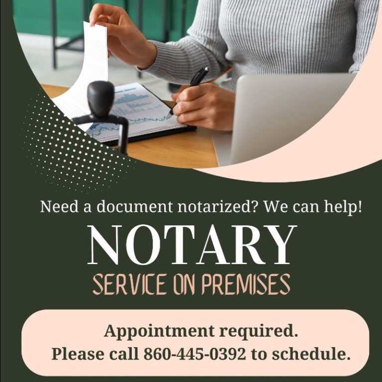 Notary Public Services - BILL MEMORIAL LIBRARY